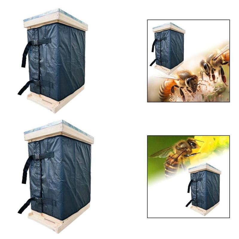 Winter Bee Hive Wrap Protector Foldable Cozy Warm Bee Hive Insulation ...