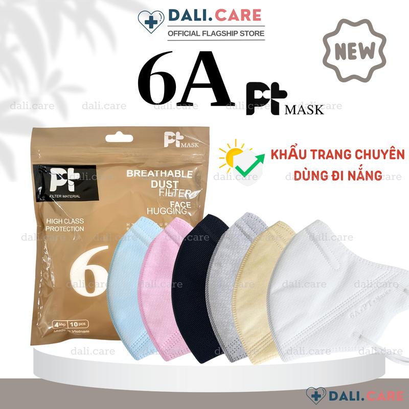 Khẩu trang 6A PT Mask Kháng Khuẩn, Khả năng Che Nắng, Form mới - TikTok ...
