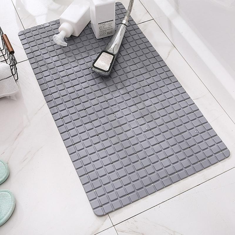 Lattice Shape PVC Bathroom Mat:Non-slip,Massaging Comfortable,for ...