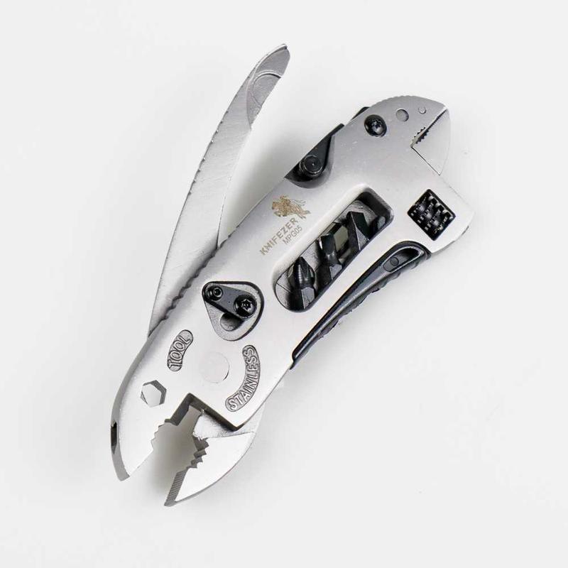 Multifungsi Tool Portable Kunci Pas Tang Obeng Wrench Plier EDC ...