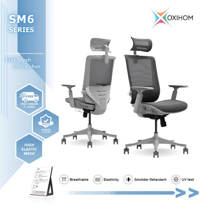 Jual OXIHOM FSM6 FSM6F Kursi Mesh | Kursi Foam Kursi Gaming Kursi ...