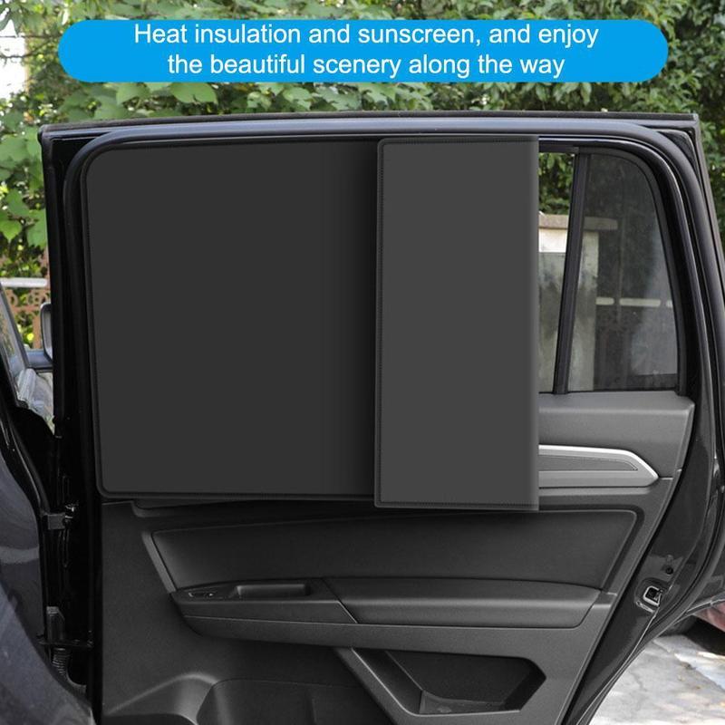 1/4Pcs Magnetic Car Side Window SunShade Cover Car UV Protection ...