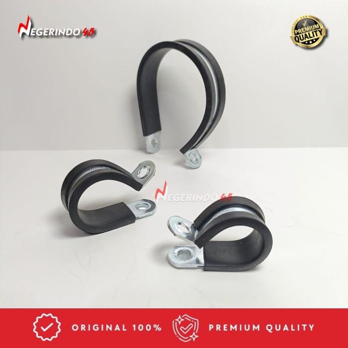 Promo KLEM KARET 8 10 12 16 20MM / RUBBER CLIP GALVANIS KLEM PIPA ...