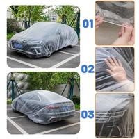 Promo NEI Cover Mobil Transparan Sarung Mobil Bening Tebal Plastik ...