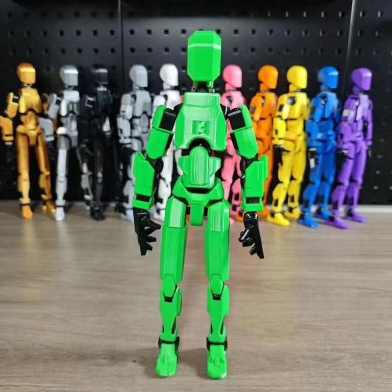 Cool 13 Figures Toys Joint Movable 3D Printing Digital Human - TikTok ...
