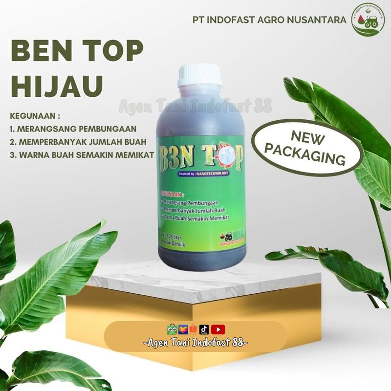 Pupuk Nano Ben Top Hijau Pelebat Bunga 1 lt - Shop | Tokopedia