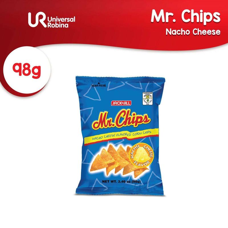 Mr. Chips Nacho Cheese Flavored Corn Chips 98g - TikTok Shop Philippines