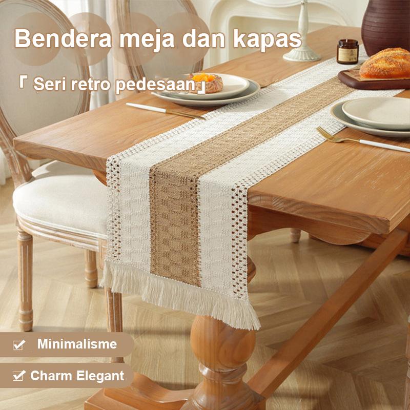 Table Runner Tropical Scandinavian Estetic/Table Runner /Taplak Meja ...
