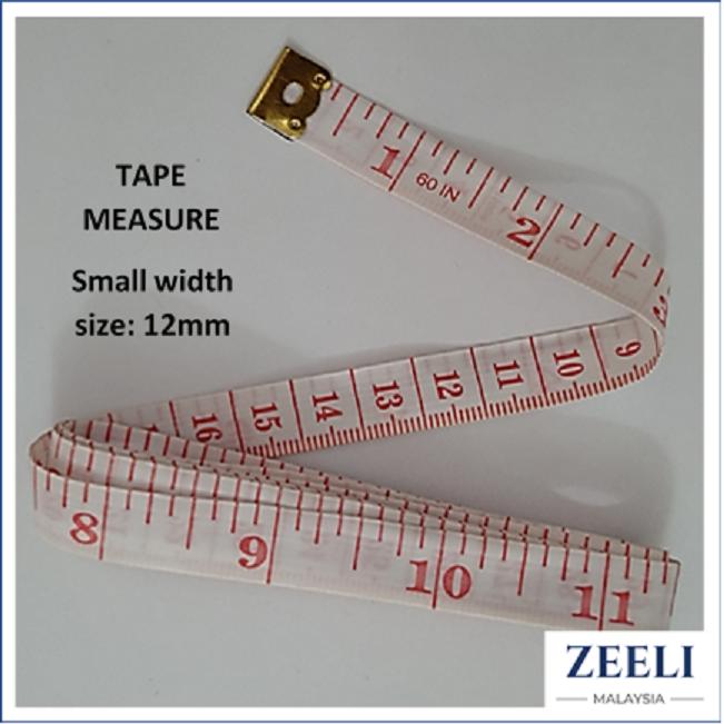 Tape Measure 150cm/60inches length | 12mm & 18mm width Measuring ...