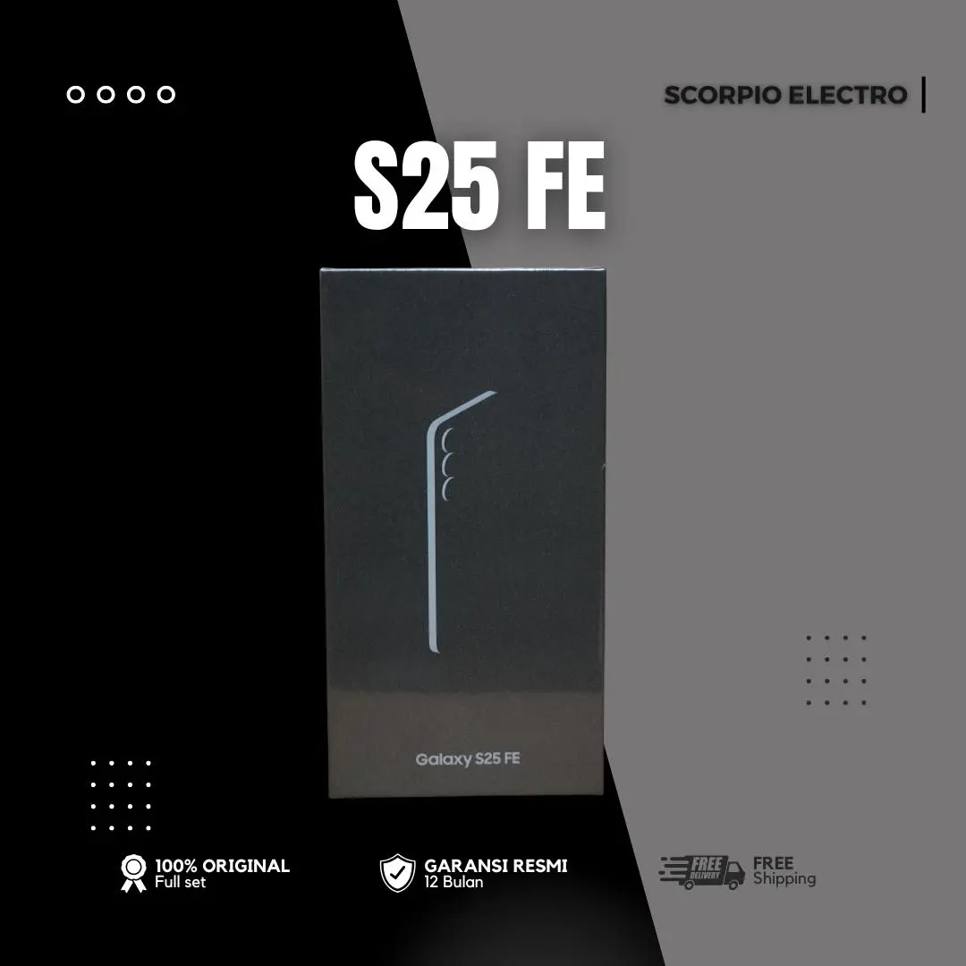 (SCORPIO X K ) SAMSUNG S25 FE GARANSI RESMI - Shop | Tokopedia