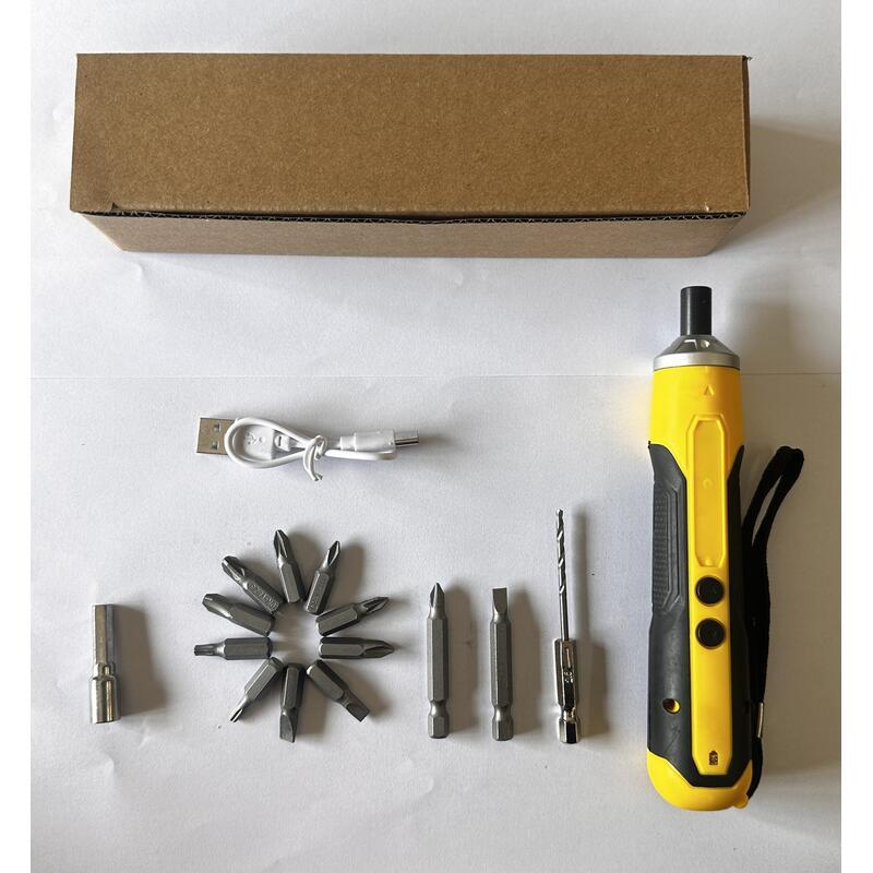 Small household straight handle screwdriver set with multifunctional ...