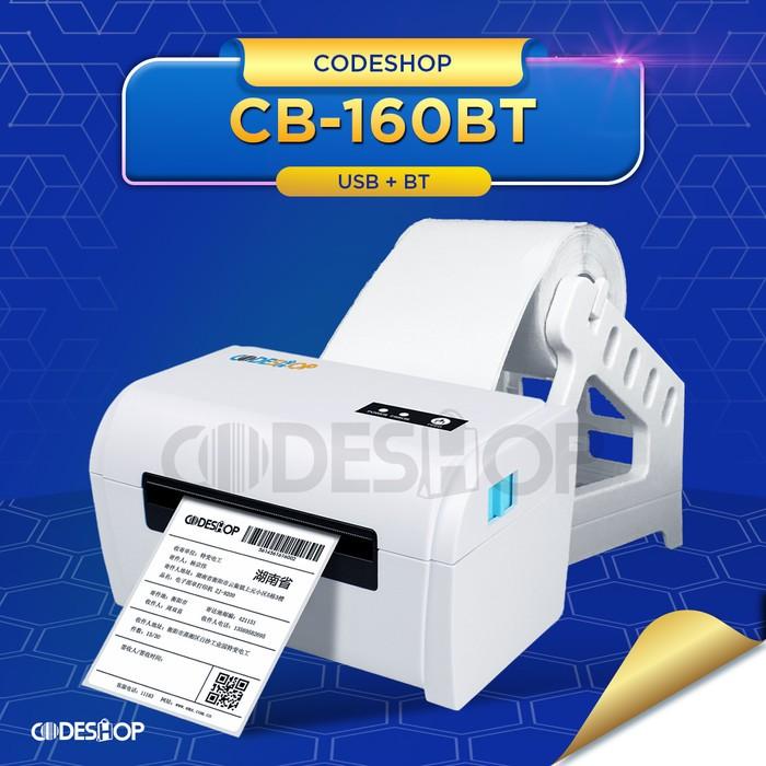 BARCODE PRINTER CODESHOP CB-160 AUTO TERDEKTESI UKURAN LABEL - Shop ...