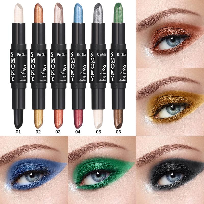 Spot Goods Baolishi Double-Headed Highlighter Repair Shadow Nose ...