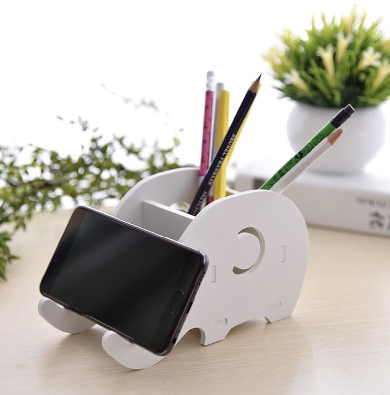 Tempat Pen Ballpoint Remote Handphone DIY Gajah Putih - Shop | Tokopedia