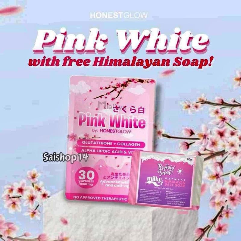 Pink White Capsule by honesglow - TikTok Shop Philippines