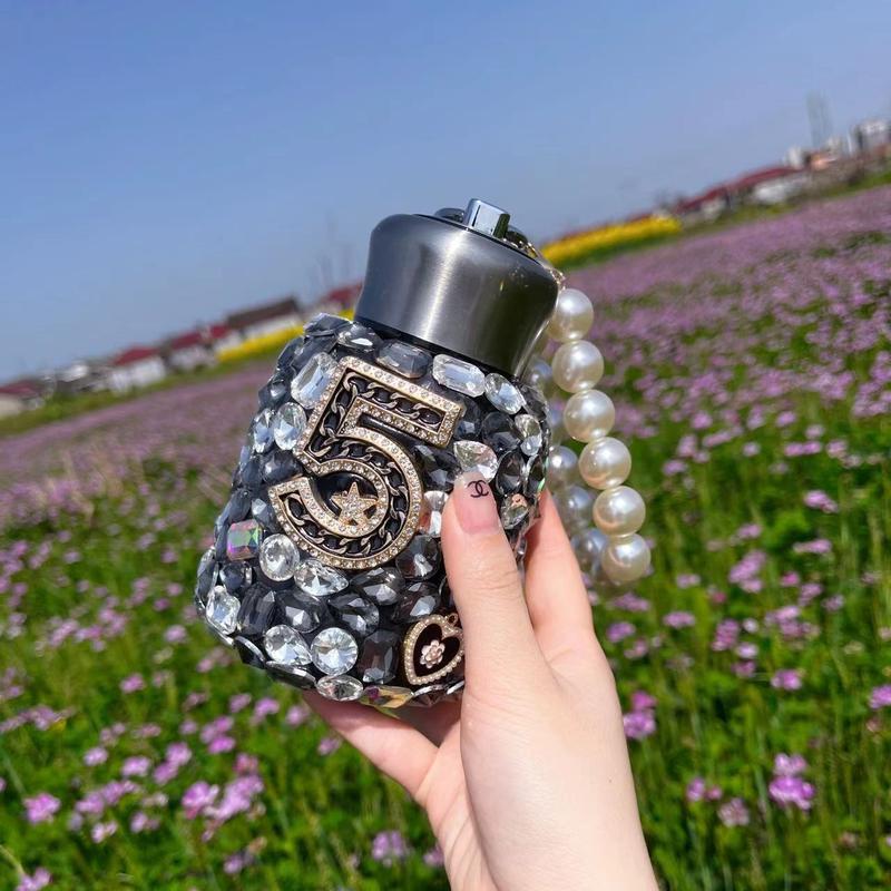 Crystal Vacuum Cup with Diamond High-End Big Belly Cup Girls' Good ...