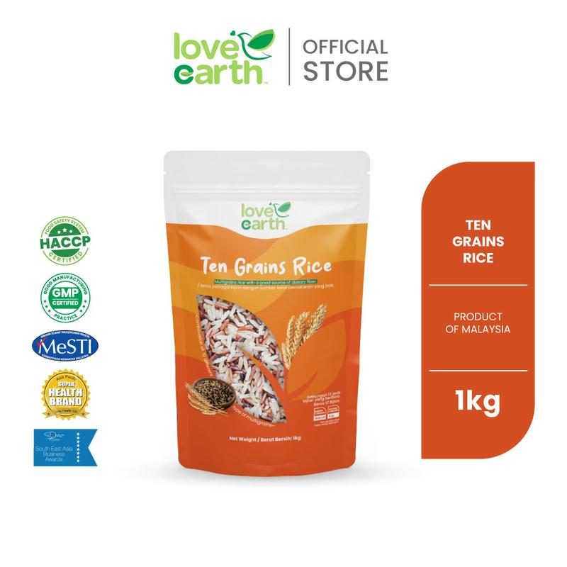 Love Earth Ten Grains Rice 1000g - TikTok Shop Malaysia