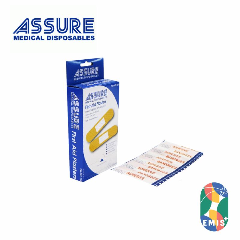 ASSURE - First Aid Plaster (100 Pc/Box) - TikTok Shop Singapore