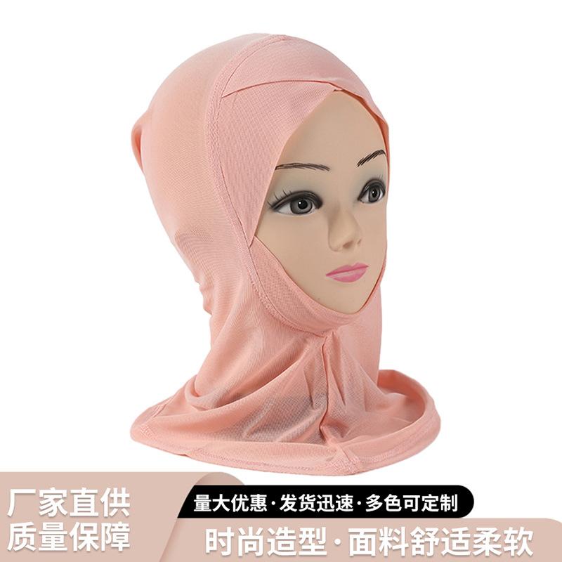 New Solid Color Net Ordinary Cross Base Cap Forehead Cross Women's ...