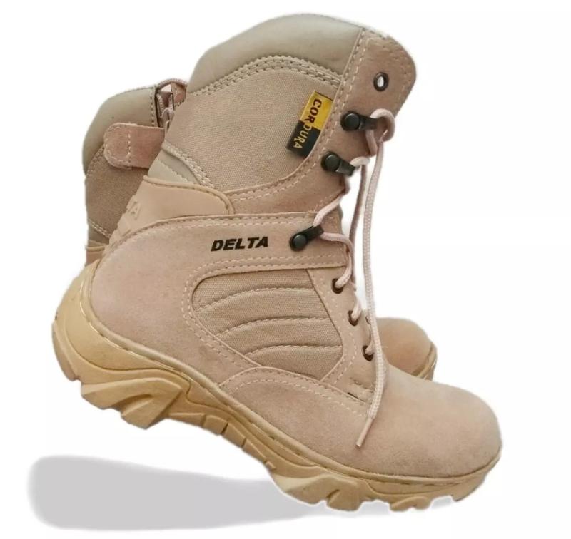 sepatu delta safety ujung besi adventur 8 inci Boots Shoes Dengan ...