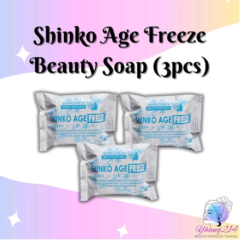 Shinko Age Freeze Beauty Soap (3pcs) - TikTok Shop Philippines