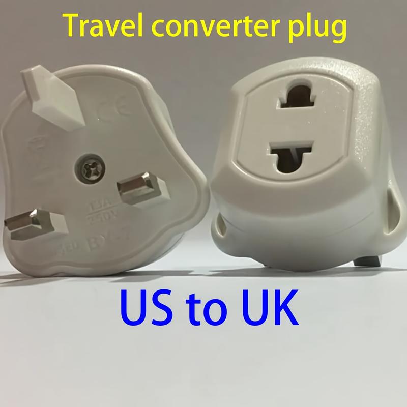 UK Standard Power Plug With Fuse AU Euro Eu US 2 Pin To Uk 3 - TikTok ...