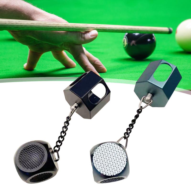 Pool Cue Chalk Holder Aluminum 2-In-1 Billiard Pool Cue Tip Pricker ...