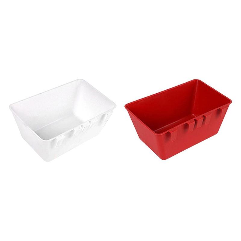 Hanging Fence feed Trough Duck Chicken Feeder Poultry feed Trough ...