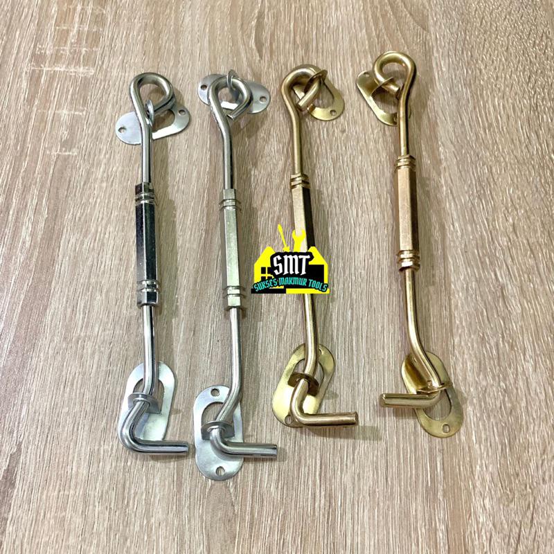 Hak Angin Jendela Segi / Hak Angin Stainless / Kait Jendela / Window ...