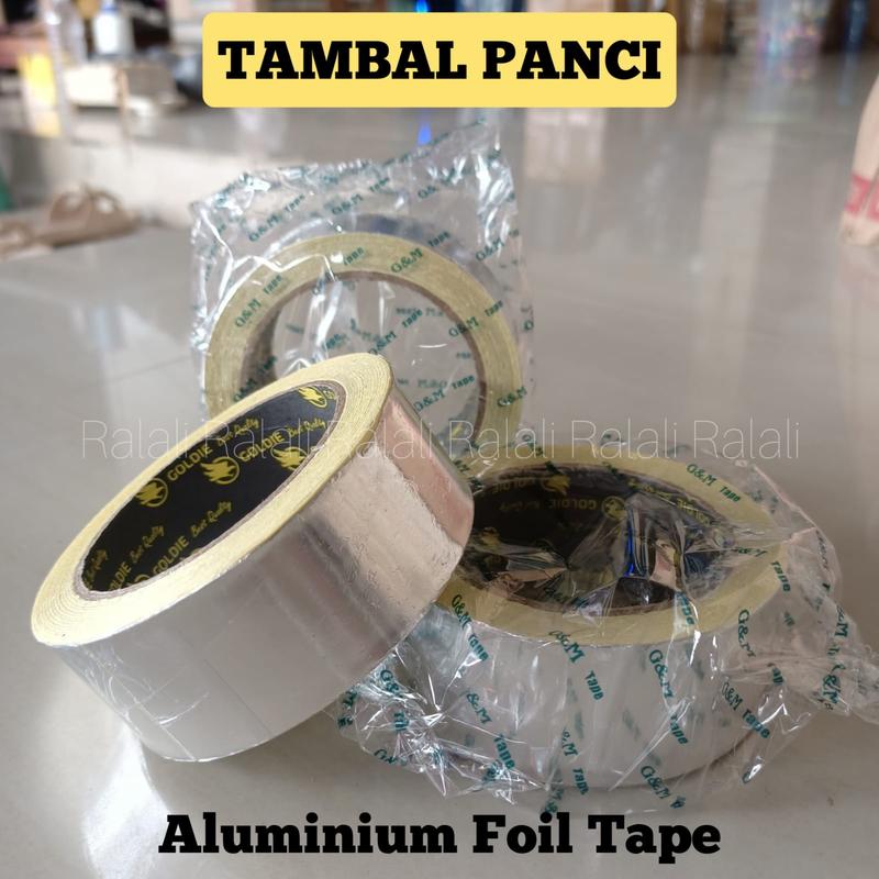Lakban Tambal Panci / Aluminium Foil Tape Lem Tambal Panci - - Shop ...