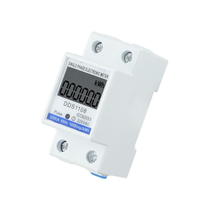 Meter Tenaga Elektrik, Fasa Tunggal, Paparan LCD, Meter Digital ...