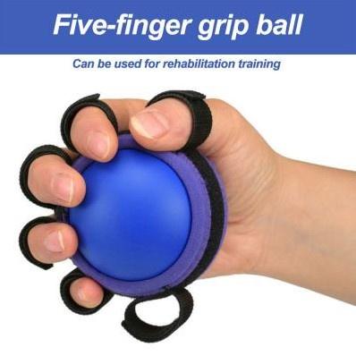 【Fast Deliver】Hand Grip Ball Finger Exerciser Ball Anti-Spasticity ...