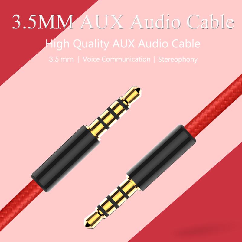 Vrfirvn|Audio Cable Multifunctional Heat Resistant PVC Jack 3.5mm ...
