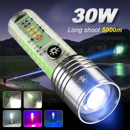 520a / X36 flashlight XHP50 7 Modes Lampu Suluh Torchlight with ...