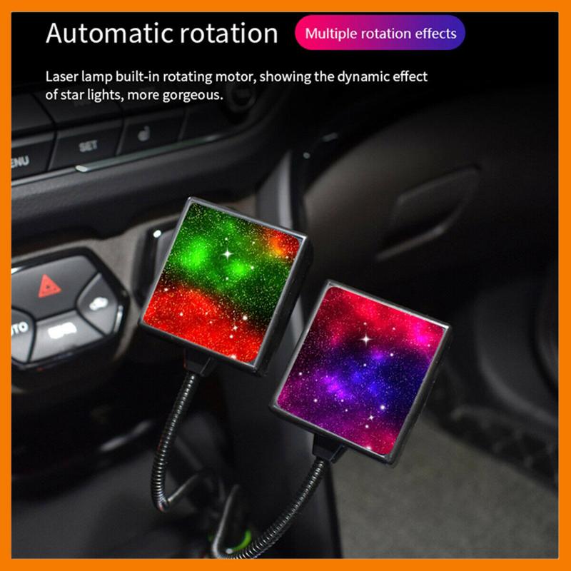LAN Star Atmosphere Light Plug and Play USB Powered Mini Romantic 360 ...