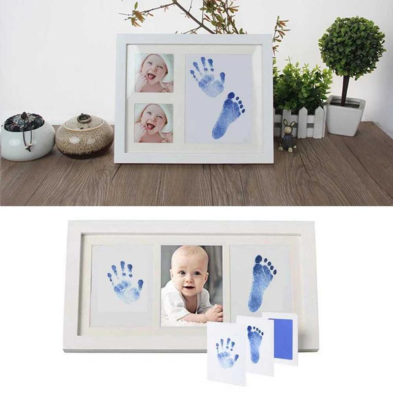 Hand/Footprint ink Pads Kits Souvenir Gifts Safe Non-Toxic Ink - TikTok ...
