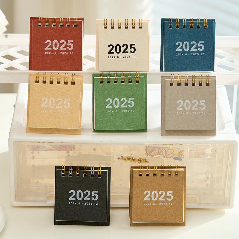 Kalendar Meja Kecil Mudah Mini, Gaya Kawaii, Kalendar Mudah Alih ...
