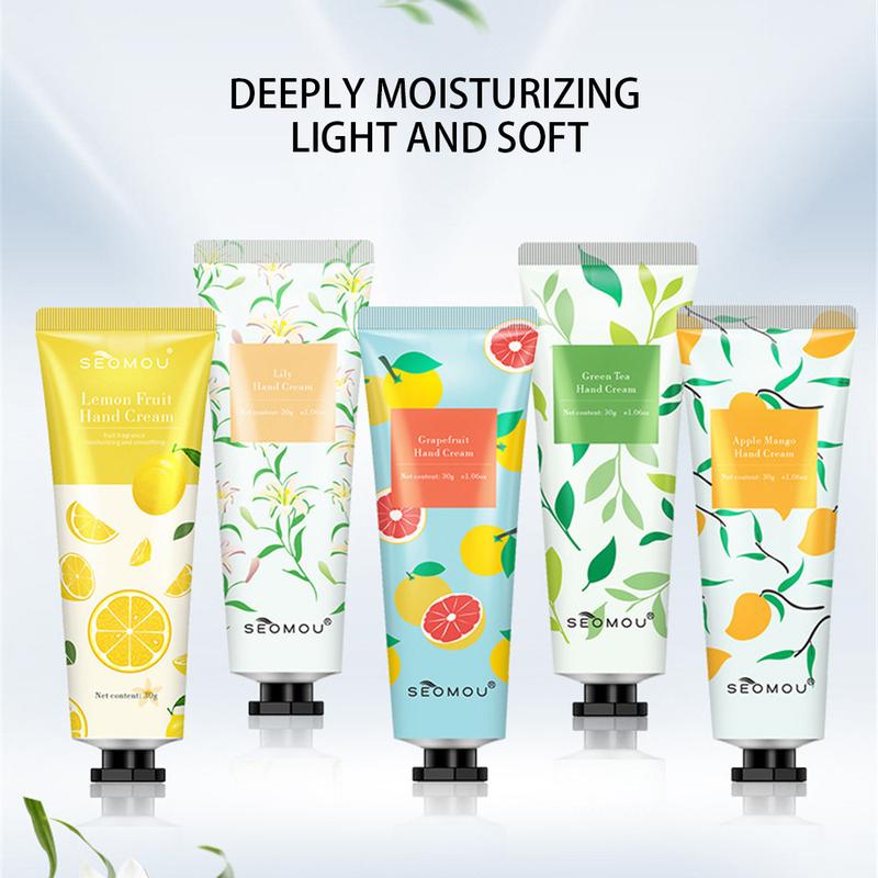 SEOMOU Fragrance Hand Cream Small Tube Moisturizing Anti-drying ...