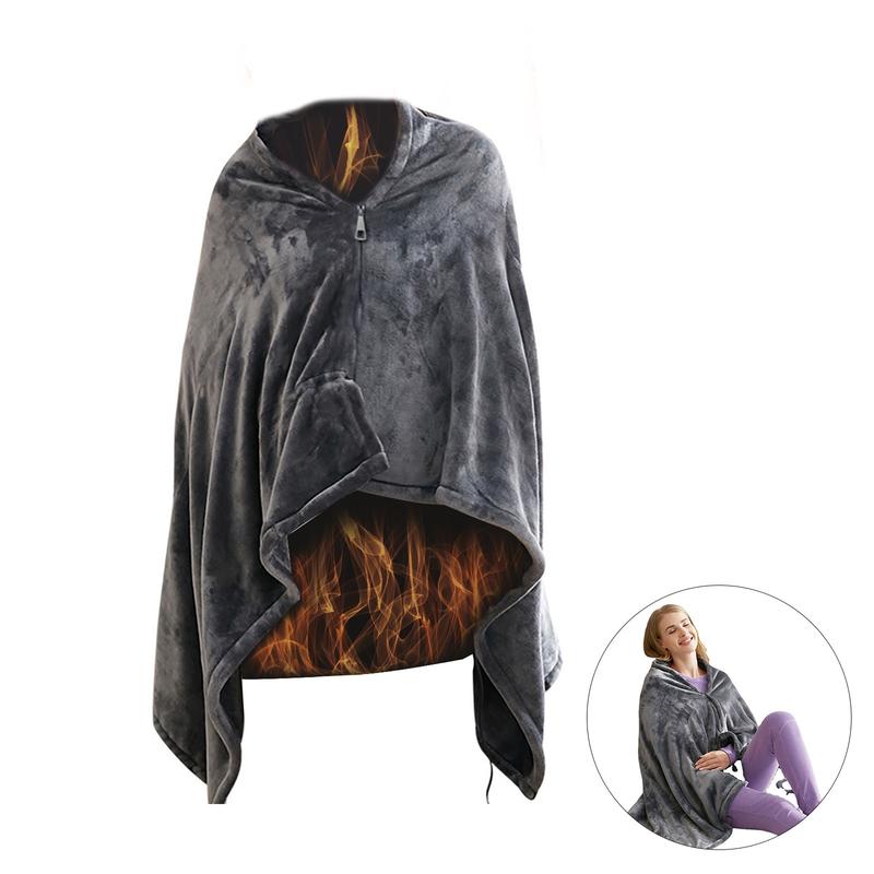 Electric Blanket, USB Plush Heated Blanket, Flannel Electric - TikTok ...