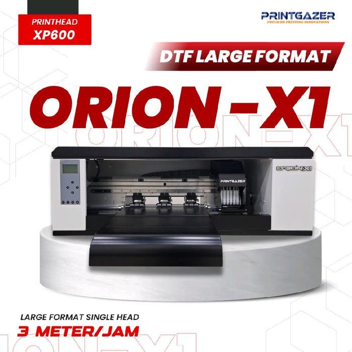 Promo PRINTGAZER ORION-X1 SINGLE HEAD XP600 LARGE FORMAT PRINTER DTF A3 ...