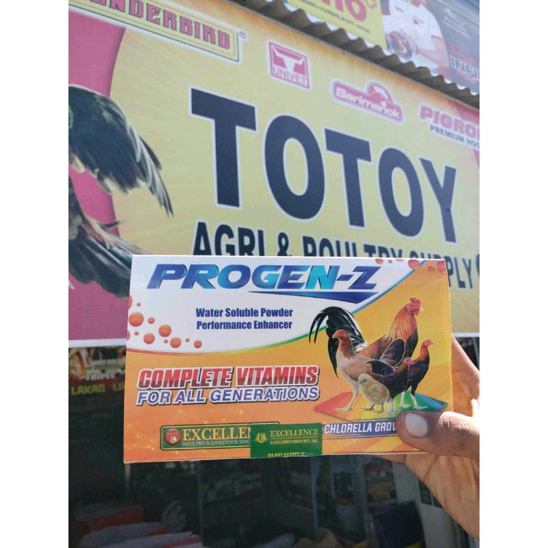PROGEN-Z POWDER 20G MULTIVITAMINS FOR GAMEFOWL (1 SACHET) - TikTok Shop ...