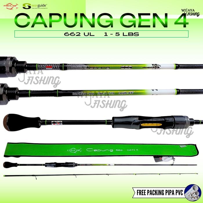 Jual Joran Pancing Relix Nusantara Capung 662 UL GEN 4 (1-5 lbs) GEN II ...
