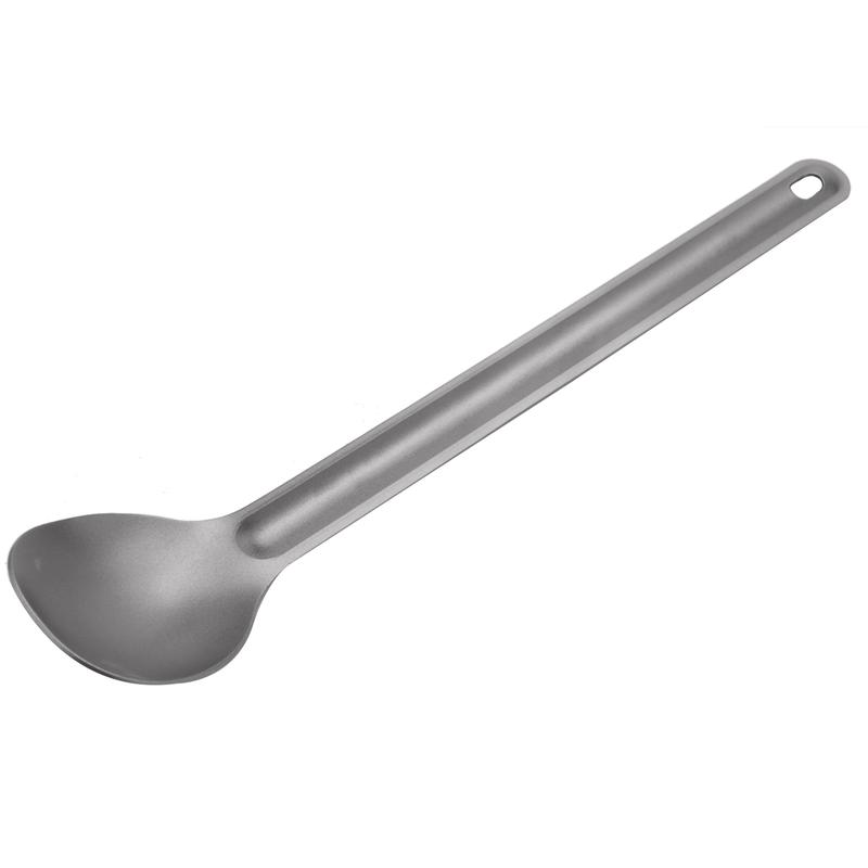 1Pcs Titanium Spoon 21.5Cm X 3.9Cm Camping Spoon Outdoor Tableware ...