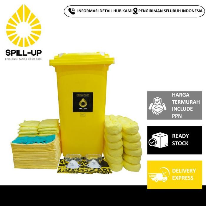 Jual Basic Chemical Spill Kit 63 gal (Absorbtion Cap. Up to 240 Liter ...