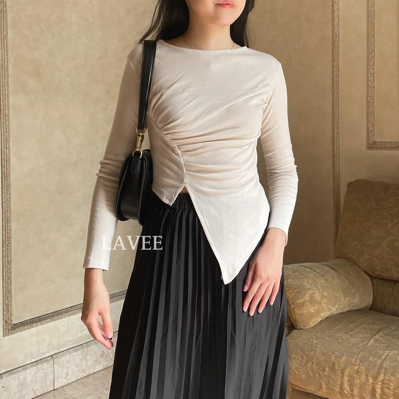 LAVEE - Julia Top - LAVEE APPAREL / Atasan Ribbed Lengan Panjang - Shop ...