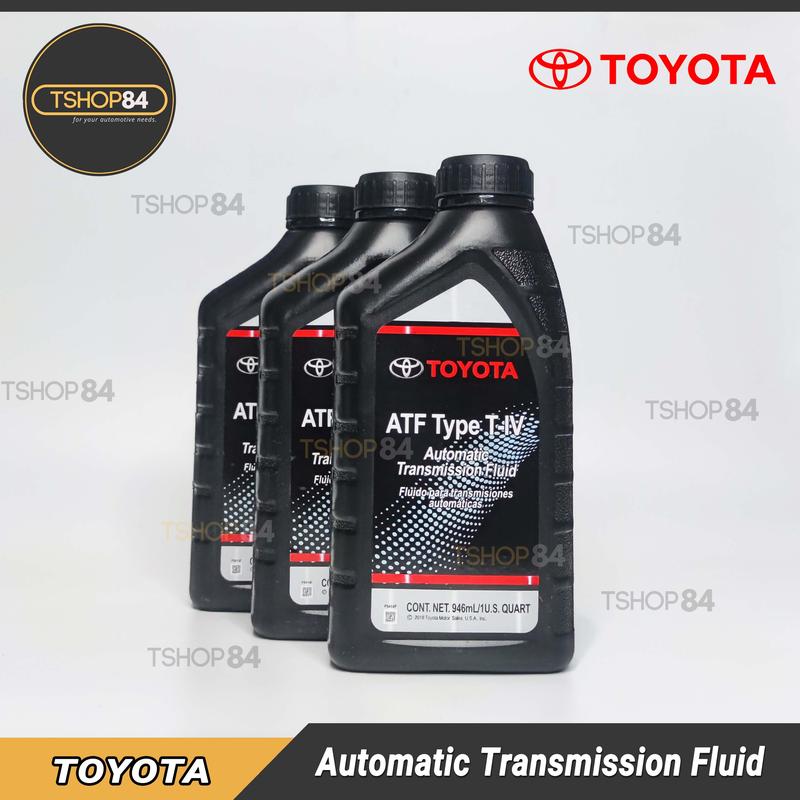 Toyota GENUINE ATF Type T-IV Automatic Transmission Fluid 1USQ/946mL ...