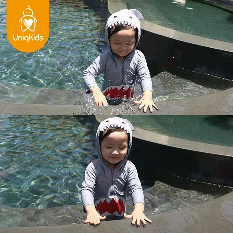 Oscarbaby Children's Swimsuit For Boys And Girls One-Piece Shark ...