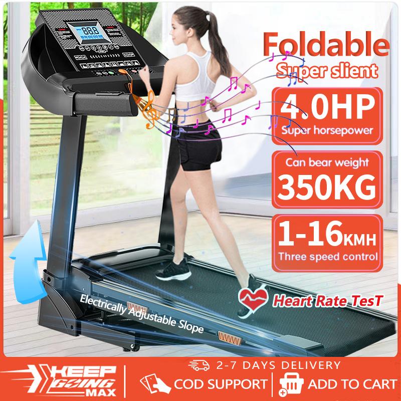 4.0HP treadmill, 350KG load-bearing capacity, 1-16KM/h speed - TikTok ...