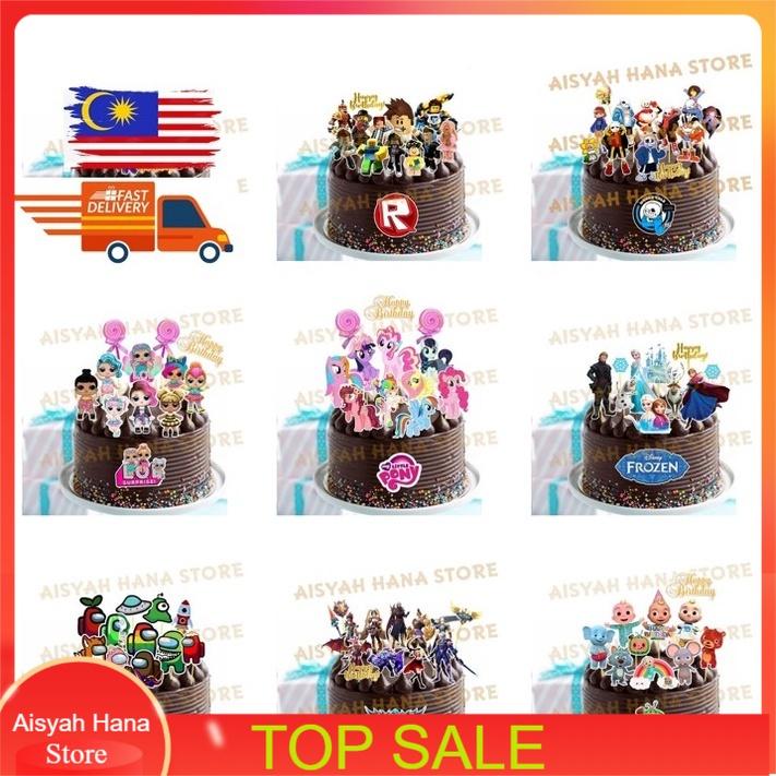 AHS Many Variation Cake Topper 1 Decoration Birthday theme Party ...