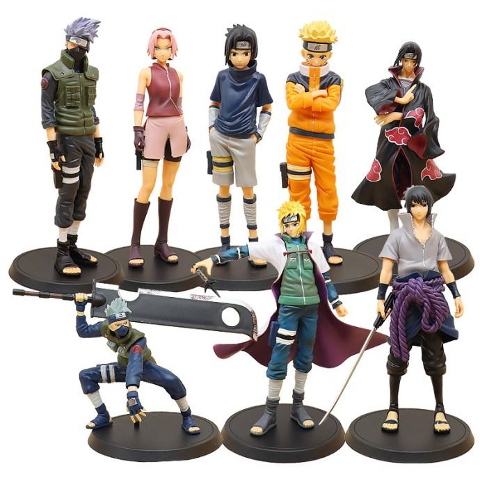 Mainan Naruto Kakashi Sasuke Sakura Team 7 - Shop | Tokopedia